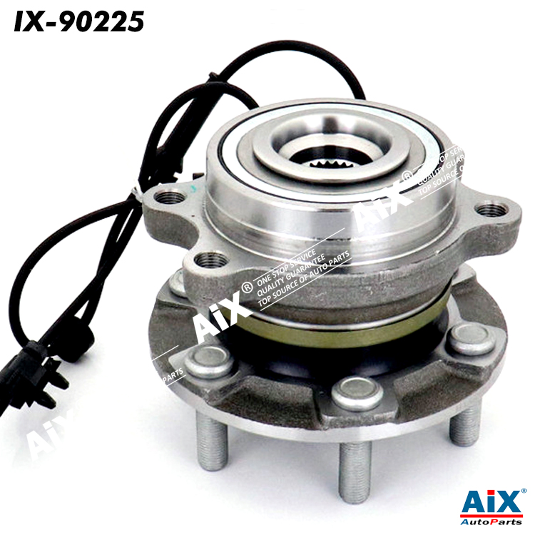 [AiX] IX-90225, 40202-4JA3A Front Wheel Bearing and Hub Assembly NISSAN ...