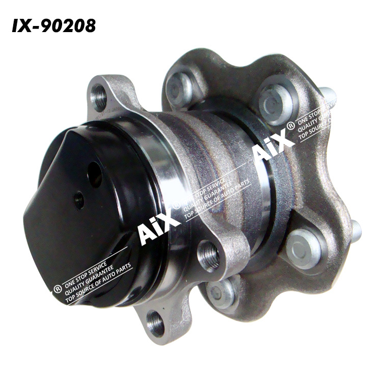 IX-90208,43202-JG000,402022933R, AIX Rear Wheel Bearing and Hub ...