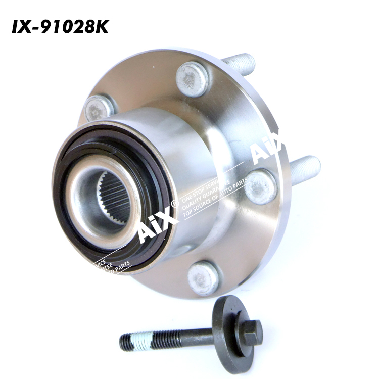 IX-91028K,VKBA6543 AIX VOLVO FRONT WHEEL HUB BEARING - AiX AutoParts