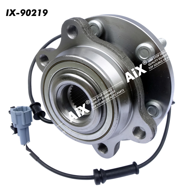 [AiX] 40202-4X01A Front Wheel Bearing and Hub Assembly for NISSAN NP300 ...